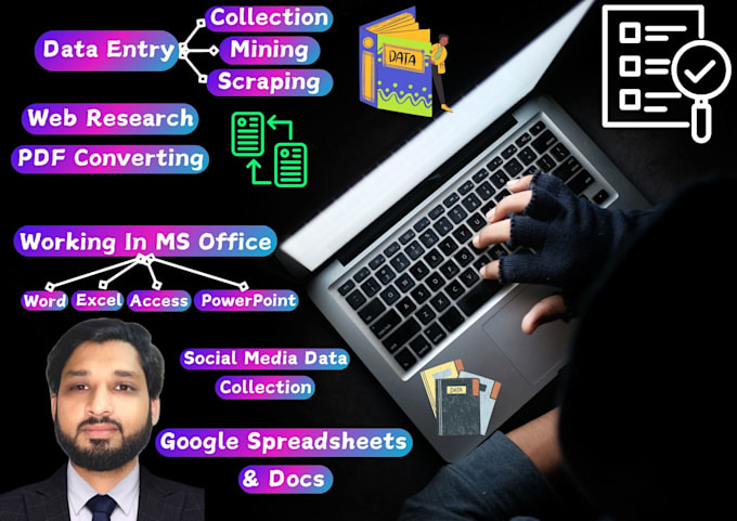 Accurately entry data, web research, pdf to excel by Fahimsubhan | Fiverr