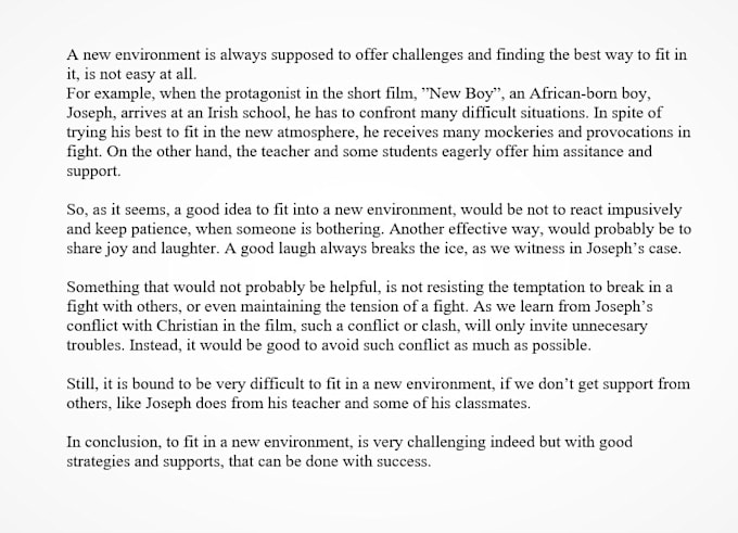 Write an academic or a creative piece of writing by Sasa_101 | Fiverr