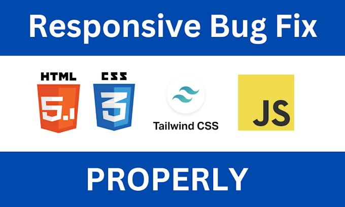 Fix html,css, tailwind css, any responsive issues in an hour by ... Fix html,css, tailwind css, any responsive issues in an hour by ...