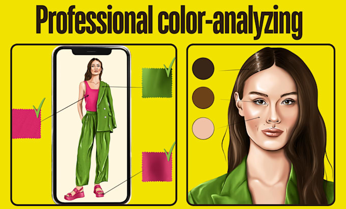 Do custom color analysis and personalized color palette by ...