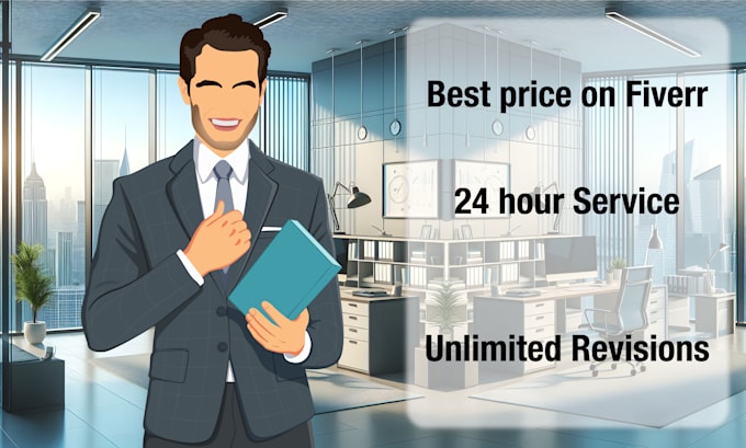 Create unique flat vector illustration by Digitalallusion | Fiverr