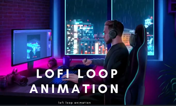 Create 10 anime, gif, lofi animation loop, lofi loop animation by ... Create 10 anime, gif, lofi animation loop, lofi loop animation by ...
