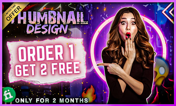 Design gaming thumbnails for youtube, twitch, etc by Tamash_khan | Fiverr