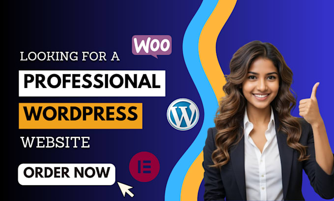 Build, revamp, redesign or create professional responsive wordpress website by Anshiservice | Fiverr