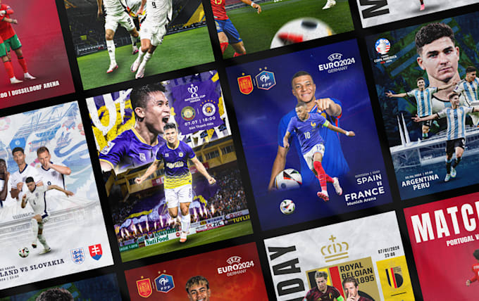 Design sports designs for you and your team by Nguyentuan25 | Fiverr