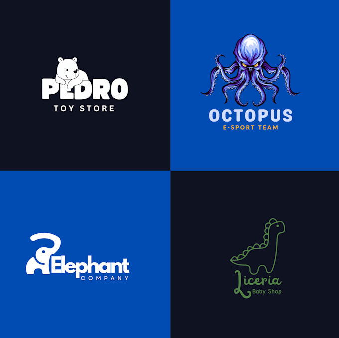 Design modern animal logo by Mary_moody66 | Fiverr