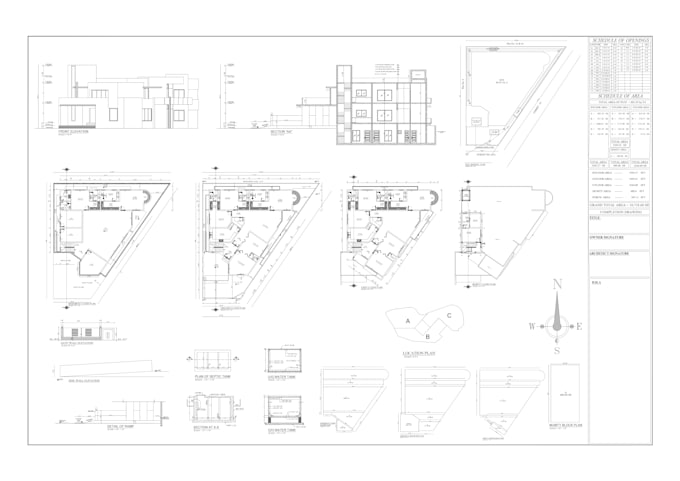 Draw architectural house 2d plan using auto cad for all city submission ...