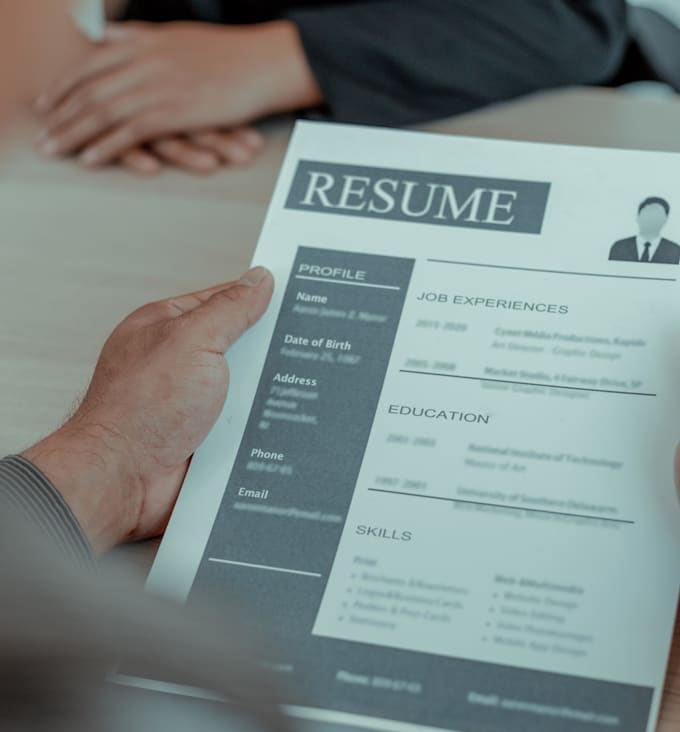 Create a professional resume with high ats score by Dhruv_1802 | Fiverr