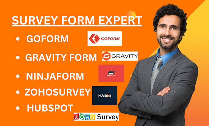Setup goforms ninjaforms gravity form forms hubsport forms zohosurvey by Formsmaestro | Fiverr