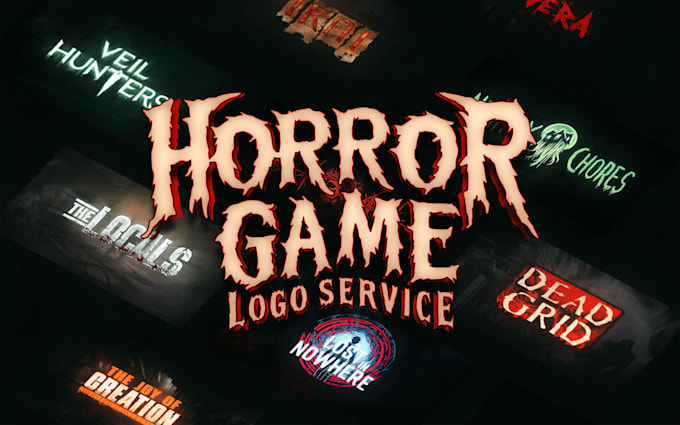 Design horror theme logo by Artbrahim | Fiverr