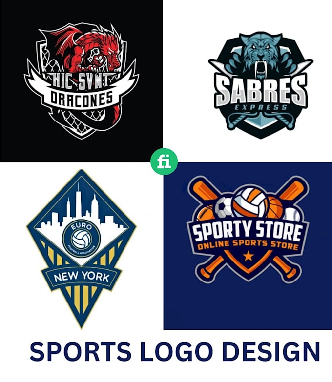 Design sports logo for club,event,tournament, team, t shirts, merch ...