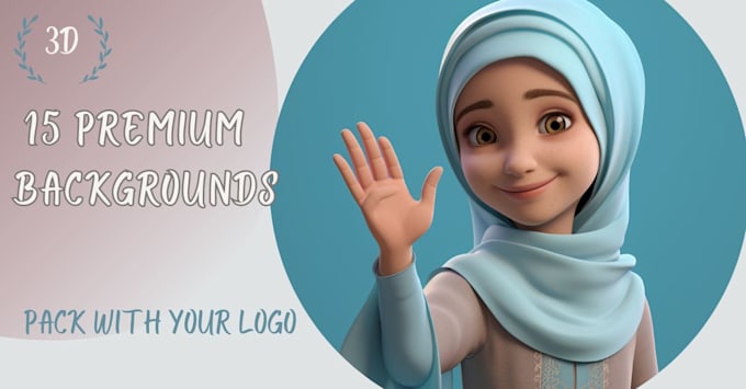 Create google meet and zoom virtual background by Hiramushtaq18 | Fiverr