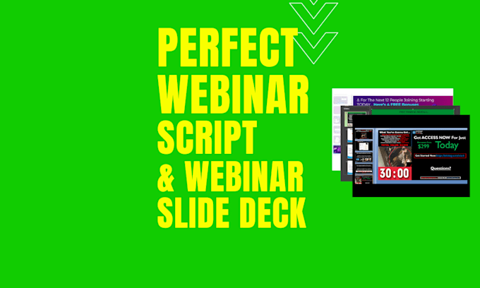 Design your perfect webinar slides presentation in powerpoint, g slides, canva by Springcorp ...