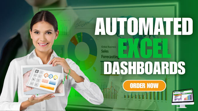 Create automated excel dashboards to track kpis and business metrics by Easystatistics | Fiverr