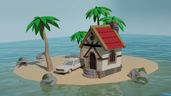 Make custom 3d models in blender simple objects for games by Alex_3d ...