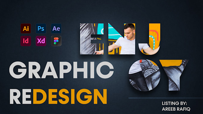 Do stunning fast graphic design for your business by Areebrafiq388 | Fiverr