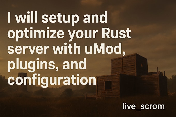Setup and optimize your rust server with umod, plugins, and ...