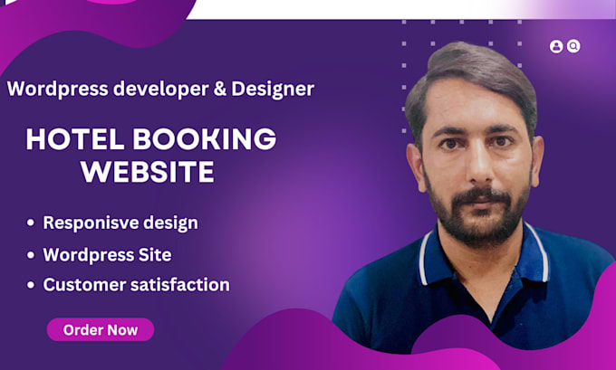 Build a hotel booking website by Farooq8899 | Fiverr