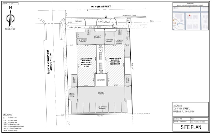 Draw adu house plans, 2d floor plans, site plan and plot plan for city permit by Drafter_expert ...