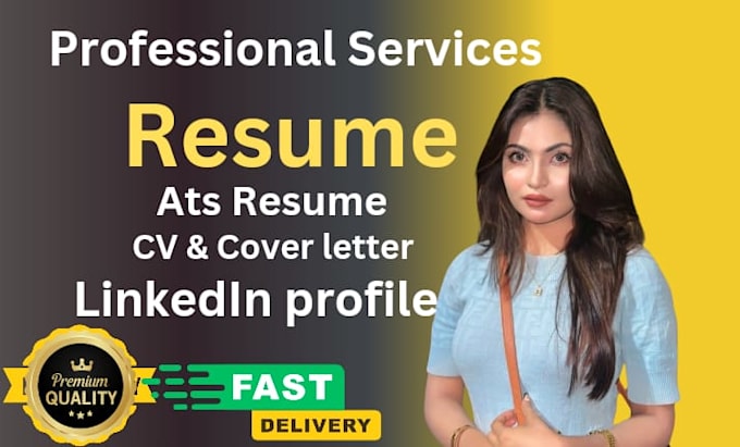 Provide professional resume writing and ats resume to land your dream job by Amazonmaster558 ...