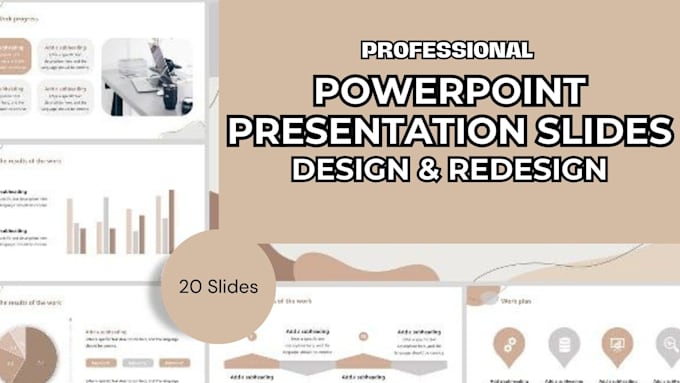 Design, redesign powerpoint slides, google slides, canva design, ppt ...