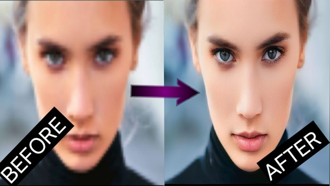 Fix blurry photos, upscale and enhance resolution of photo by ...