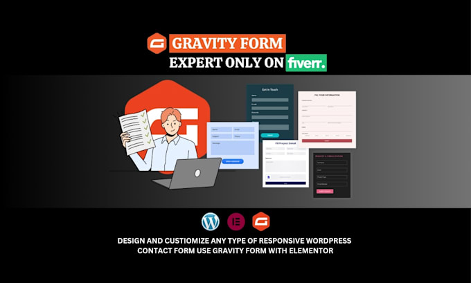 Create and fix wordpress contact form use gravity form by Devloper_sawon | Fiverr