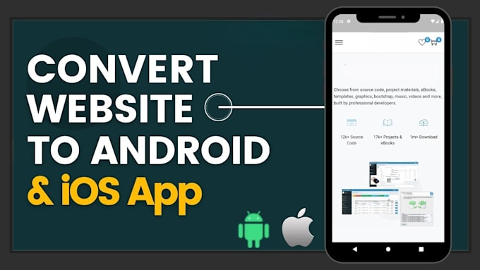 Convert a website into a high quality app by Ziadayman368 | Fiverr