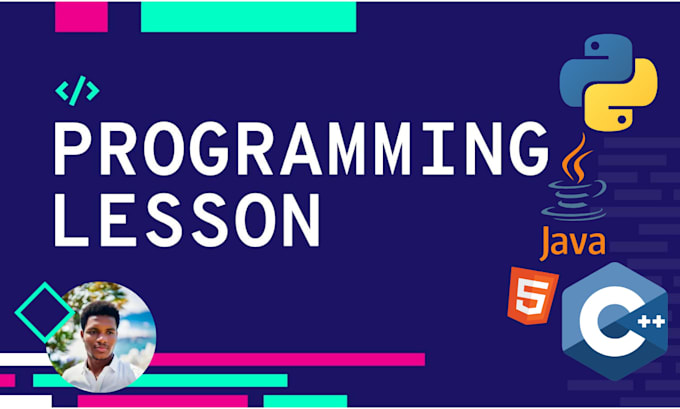 Teach you python, c, java and more from beginner to advanced level by Gabriel_brown1 | Fiverr