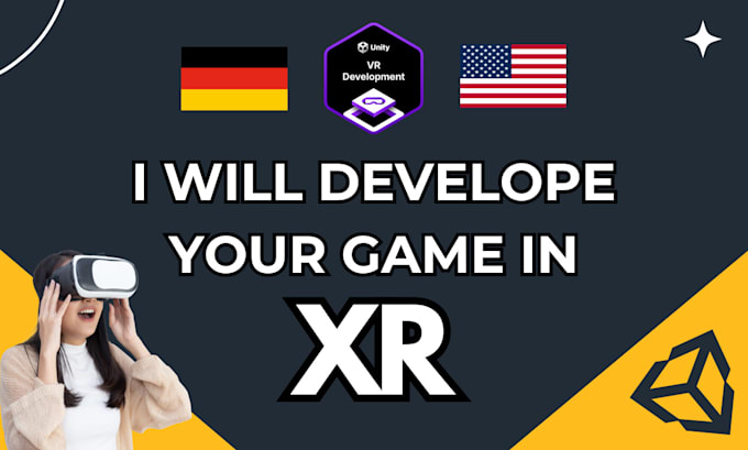 Develope your xr unity game for ar, vr or mr by Redgashop | Fiverr