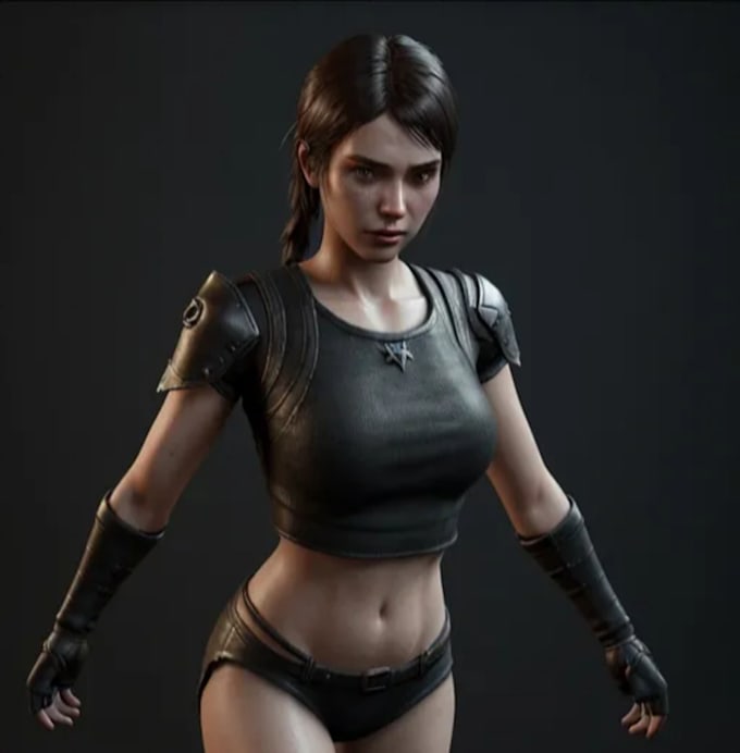 Model 3d character in unreal engine for game development in unreal engine by Kabbyakeem_3d | Fiverr