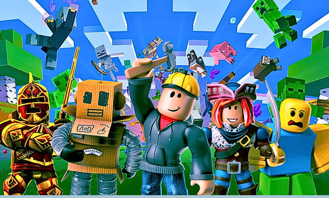 Roblox art, gfx, mappa, ambiente 3d, level design, tileset per unity, unreal