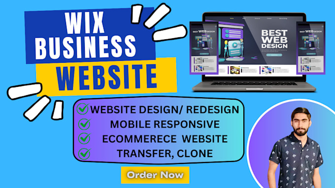 Build wix website design transfer convert clone redisgn wix website pro studio by Haidera679 ...