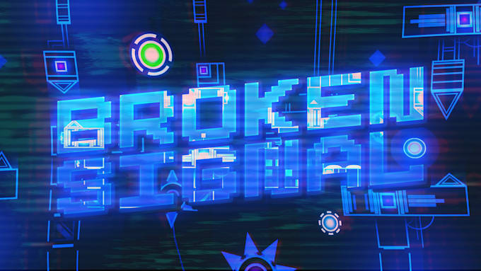 Create you a high quality geometry dash thumbnail by Immarkooo | Fiverr