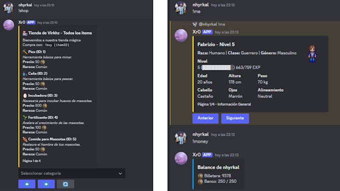 Create a custom discord bot with advanced features by Fabrizio715 | Fiverr