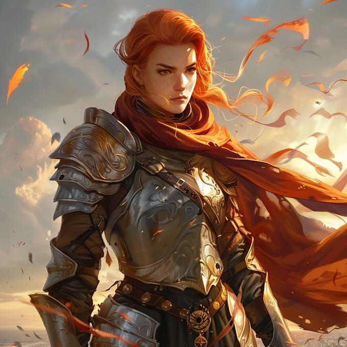 Draw custom dnd cartoon character illustration by Childenes | Fiverr