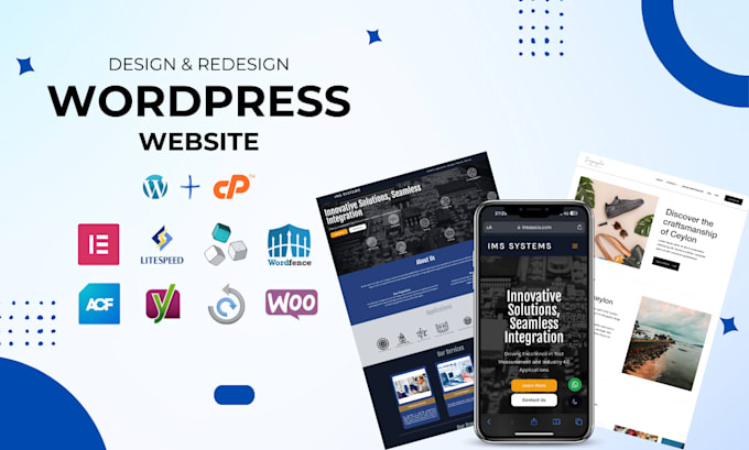 Design, redesign, build a responsive, modern wordpress website by ... Design, redesign, build a responsive, modern wordpress website by ...