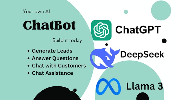 Ai chatbot for your business using chatgpt and manychat by Ehtashamsteel | Fiverr