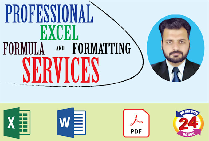 Create and fix any excel formula, macros by Hassanmushta384 | Fiverr
