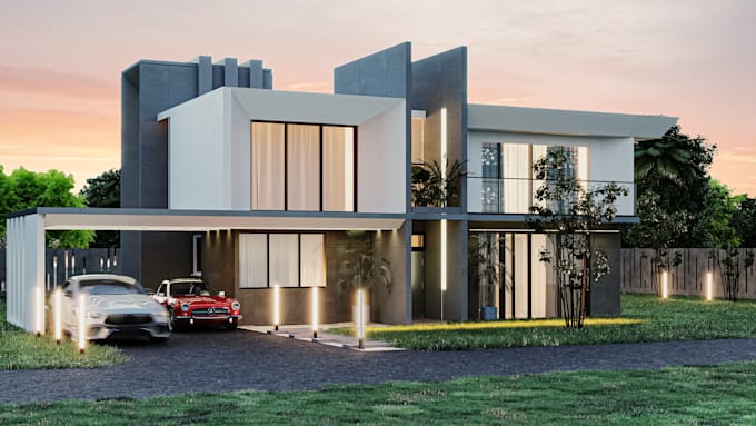 Create 3d models and render images for architecture project by Euphemiagichaba | Fiverr