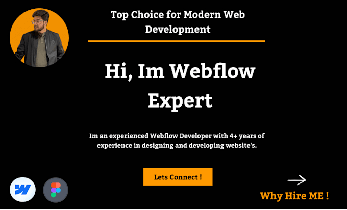 Develop webflow website design and convert figma to webflow by Hamzazahid934 | Fiverr