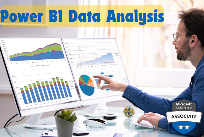 Transform your data into interactive power bi reports by Muaazbiexpert | Fiverr