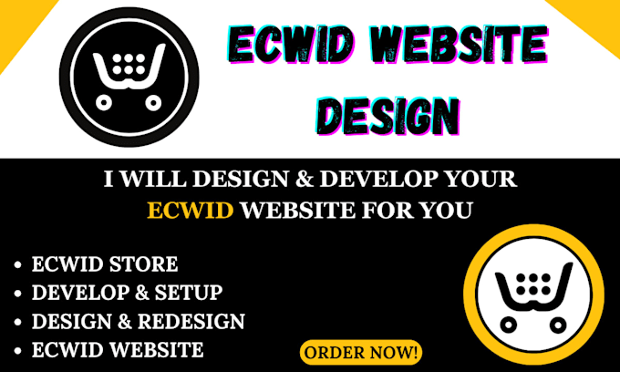 Design and redesign ecwid store develop and set up your ecwid website ...
