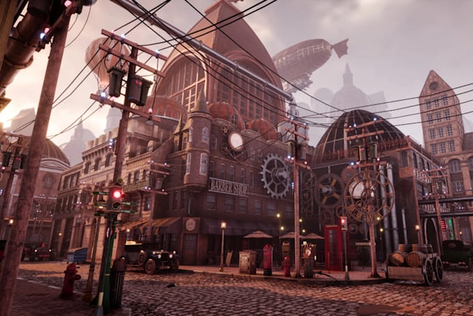 Build photorealistic 3d environment, lighting, unreal engine level ...