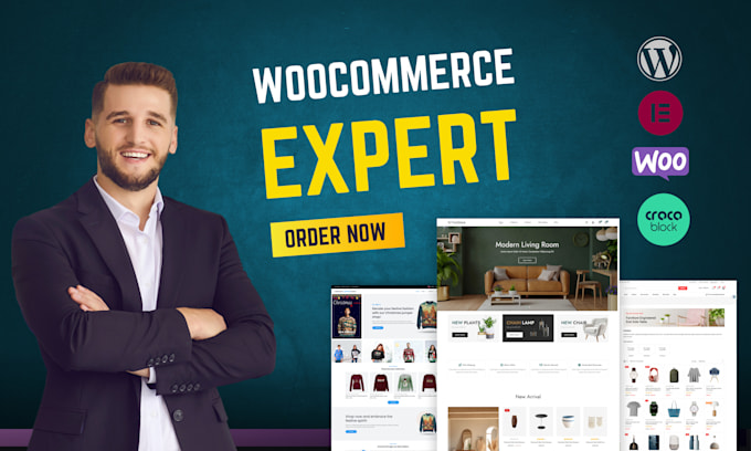 Build a professional ecommerce website with woocommerce by Design_orbit | Fiverr