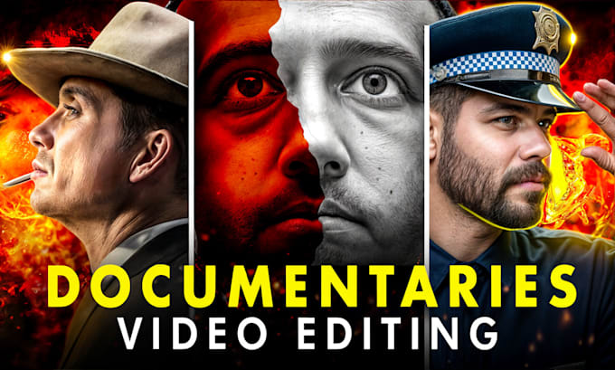 Do documentaries video editing or youtube documentaries editing by ...