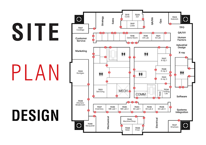 Create a modern map design or site plan by Maxved | Fiverr