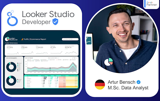 Create, optimize, and fix every looker studio dashboard by Arturbe91 ... Create, optimize, and fix every looker studio dashboard by Arturbe91 ...