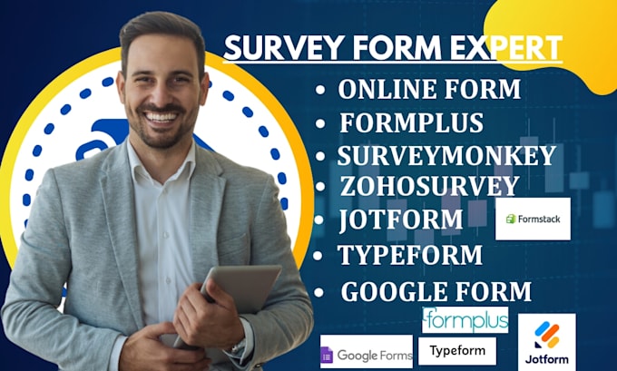 Create online form formplus surveymonkey zohosurvey jotform typeform google form by Israelformp ...