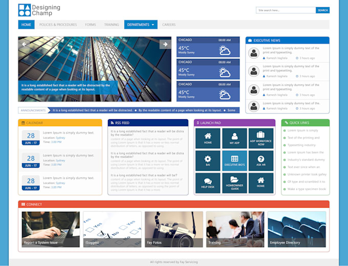 Create dynamic and mobile friendly sharepoint design by Parthbhuta | Fiverr
